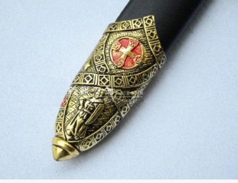 Knight Templar Cross Sword W/ Wall Mount & Scabbard 42.7" – Regalia Lodge