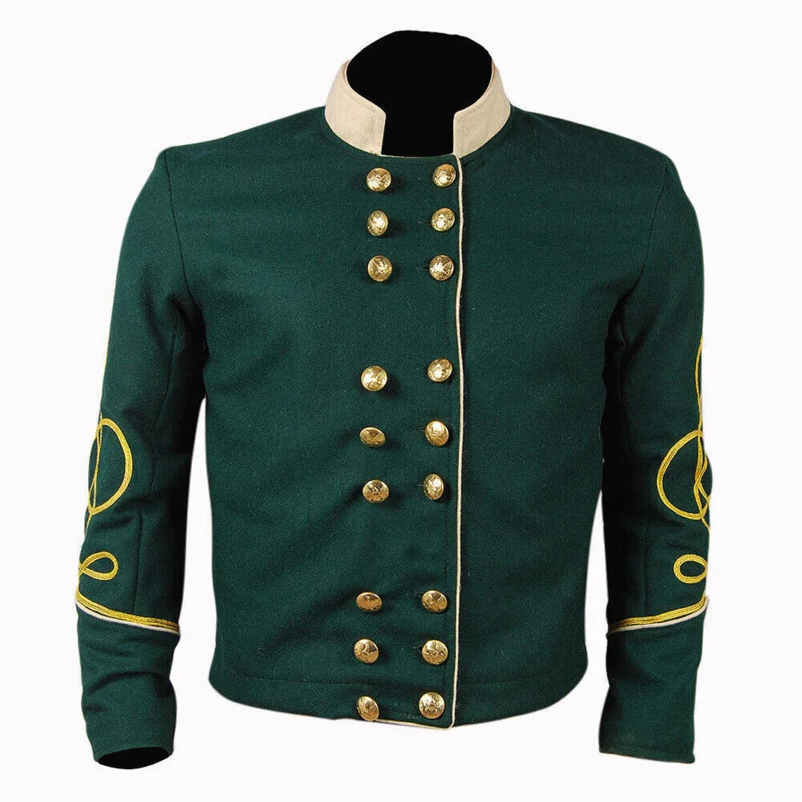 Civil war Union berdans sharpshooter Captains Shell Jacket-2 braids ...